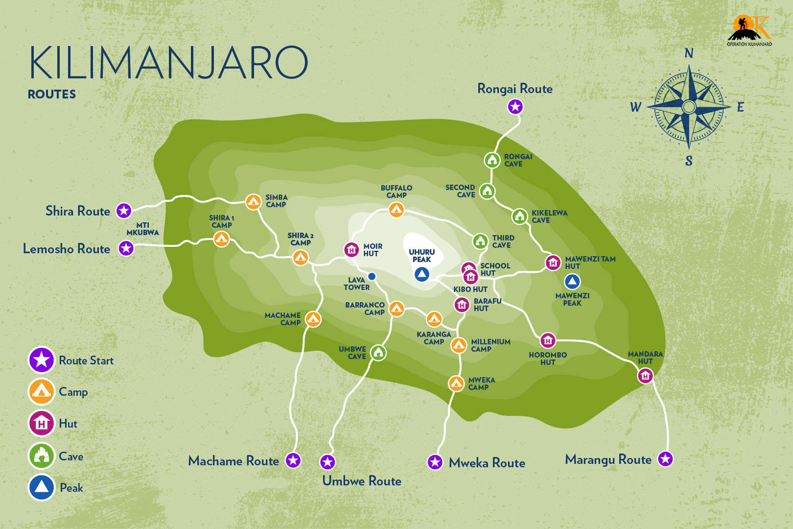Parque Nacional del Kilimanjaro - Operación Kilimanjaro