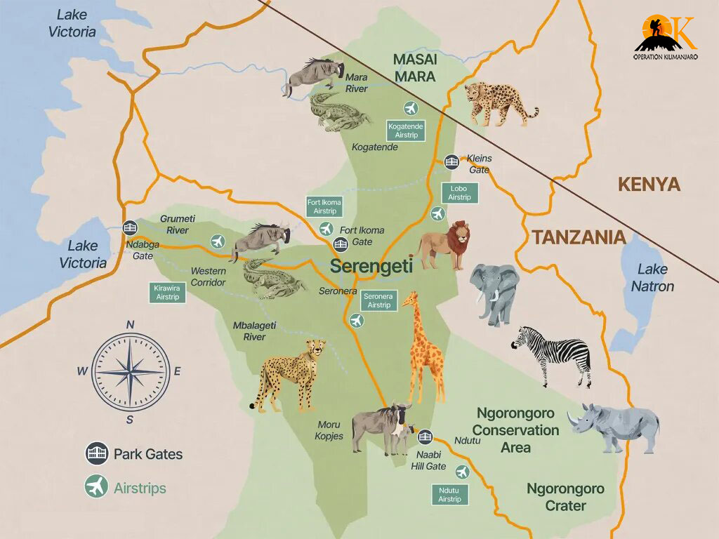 Serengeti National Park - Operation Kilimanjaro